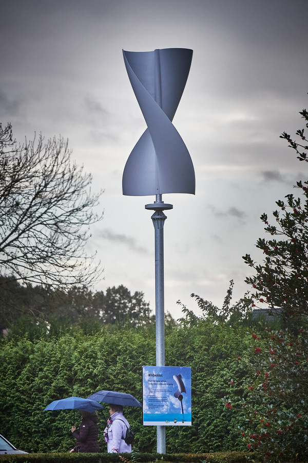 Windwokkel op een sokkel biedt Uden nieuw energieperspectief | Foto | bd.nl