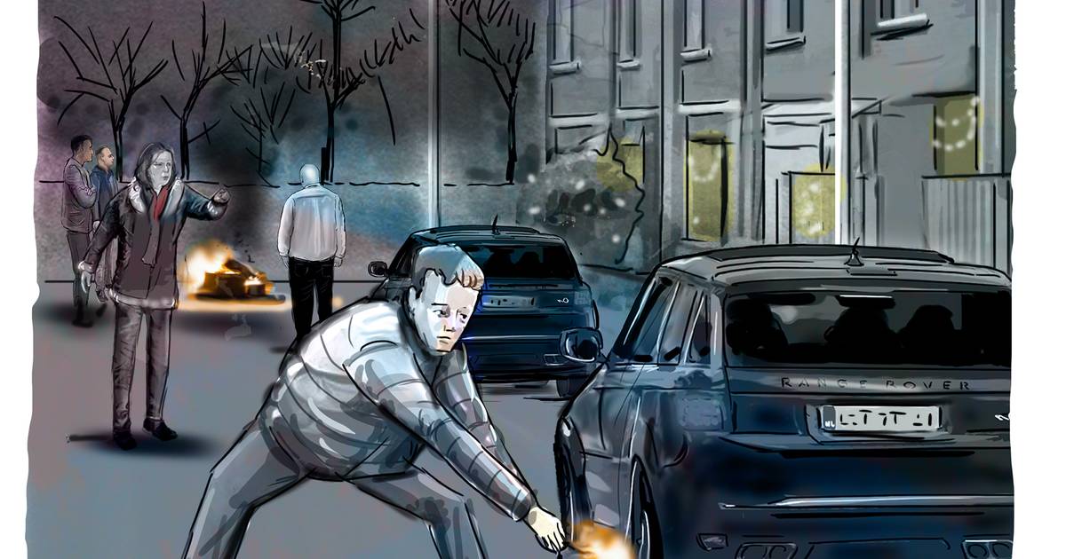 Het nieuwe jaar had voor Dolf en Joey niet slechter kunnen beginnen ...