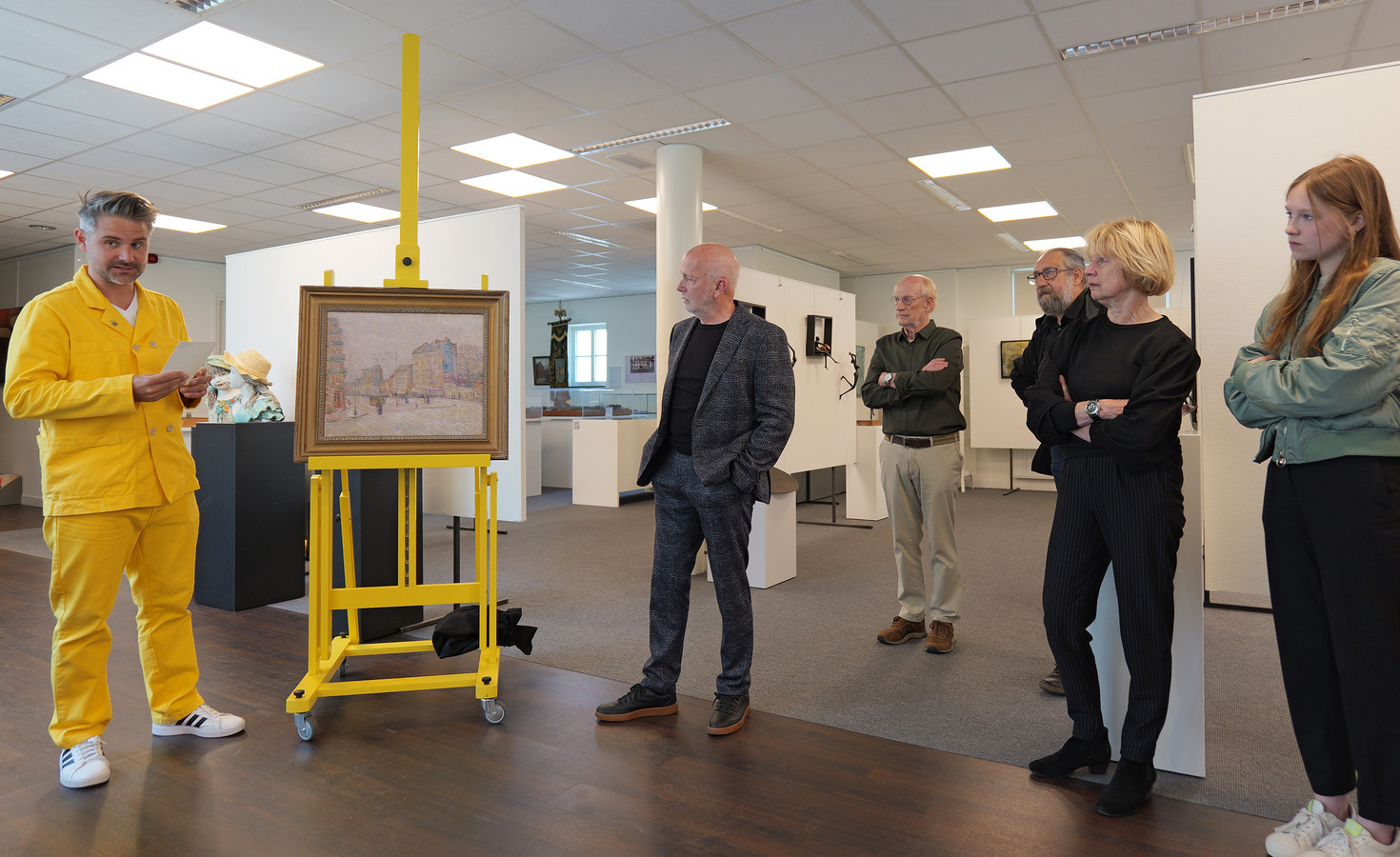 Galerie de Verdieping krijgt replica van Van Gogh-schilderij cadeau van ...