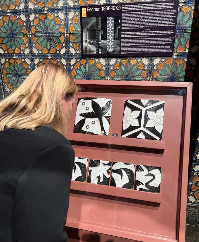 Werk van Escher komende weken te zien in Royal Delft Museum ter ...