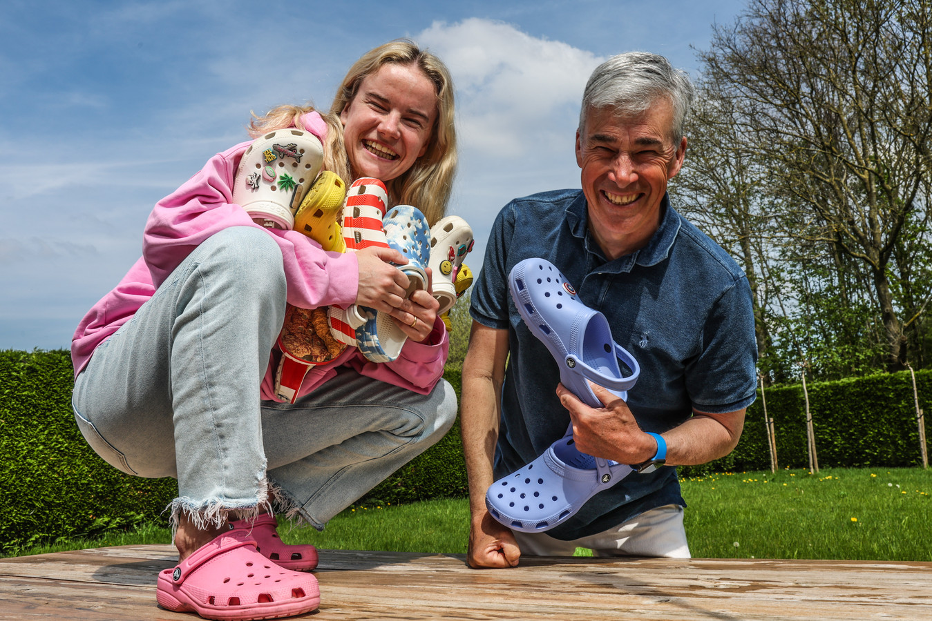 Crocs de meest gehate schoen ter wereld? Deze drie Vlamingen zijn er ...