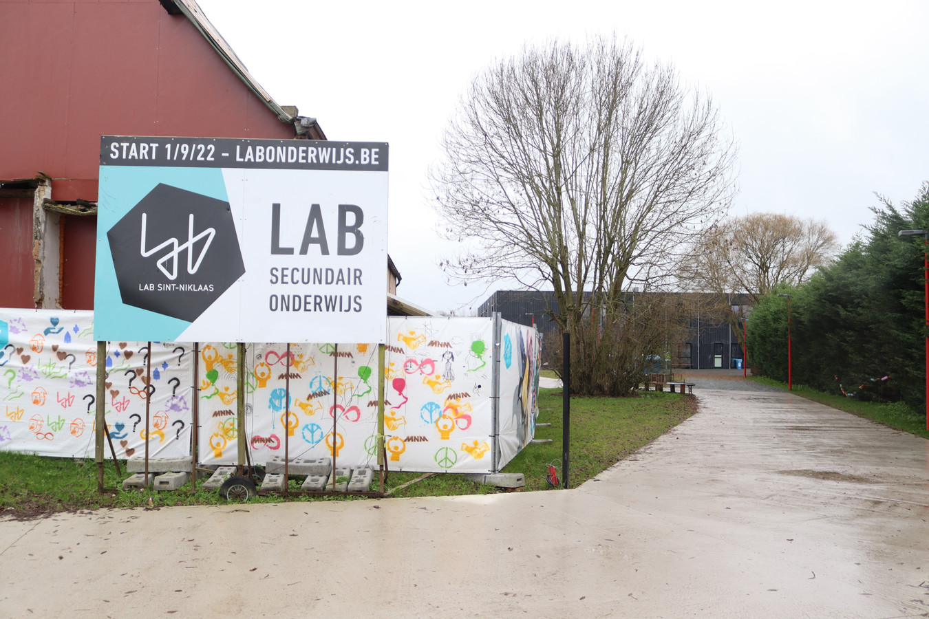 LAB-school is nog maar net open, en bouwt nu al bij: "Tegen volgend ...