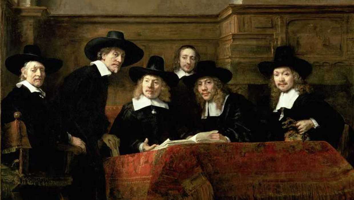 De lichtplek in De Staalmeesters | De Volkskrant