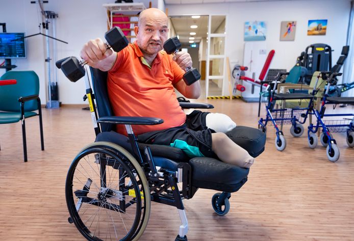 Onverbiddelijk lot treft Jeffrey Huf: ook zijn tweede been is ...