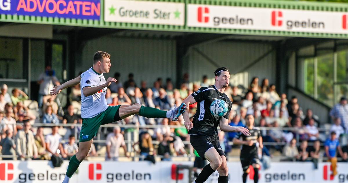 GVVV met één been in tweede ronde van nacompetitie na zege op Groene ...