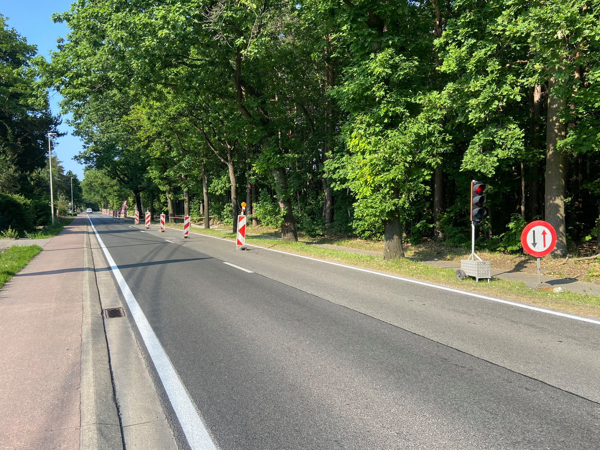 Deel van fietspad langs Oostmallebaan krijgt opknapbeurt | Foto | hln.be