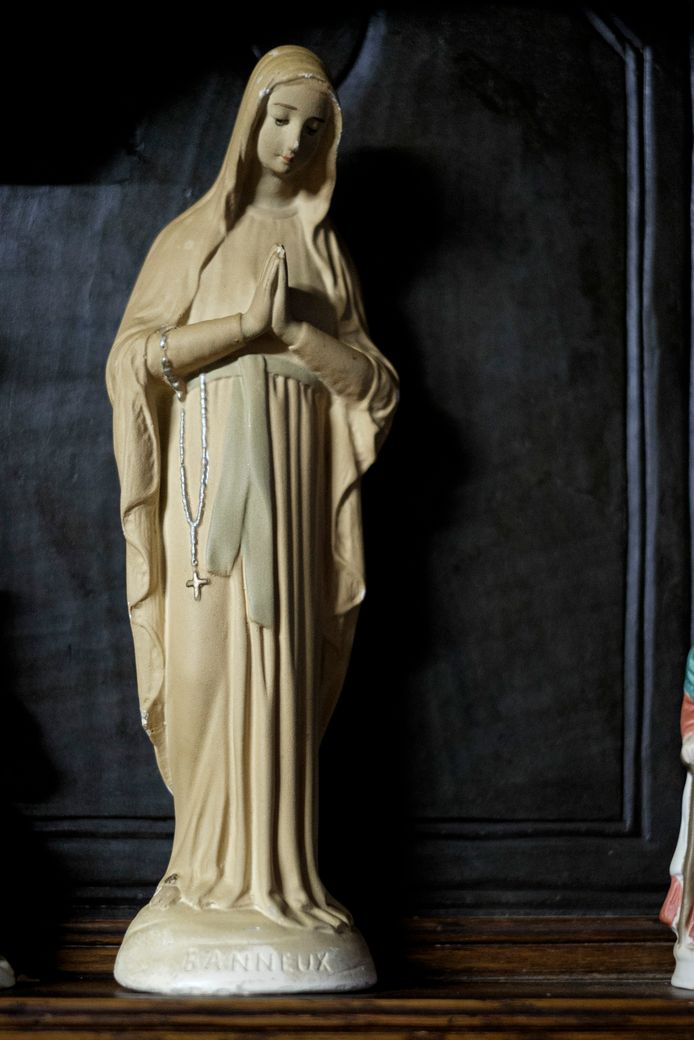 Eindelijk uitsluitsel: "Mariabeeld licht op door verf met zinksulfide ...