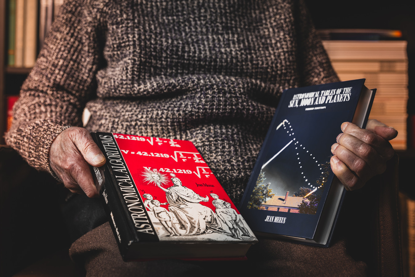 Aan tafel in het rusthuis van Erps-Kwerps weten ze niet dat Jean Meeus ...