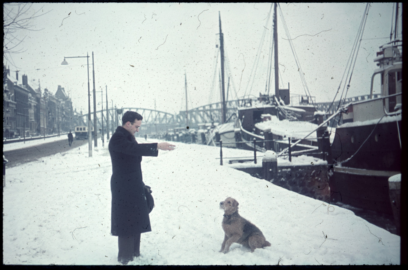 Unieke kleurendia's tonen de pracht van vooroorlogs Rotterdam | Foto ...