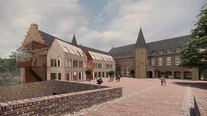 Nieuw bouwplan voor kasteel Gemert: minder woningen en meer groen ...