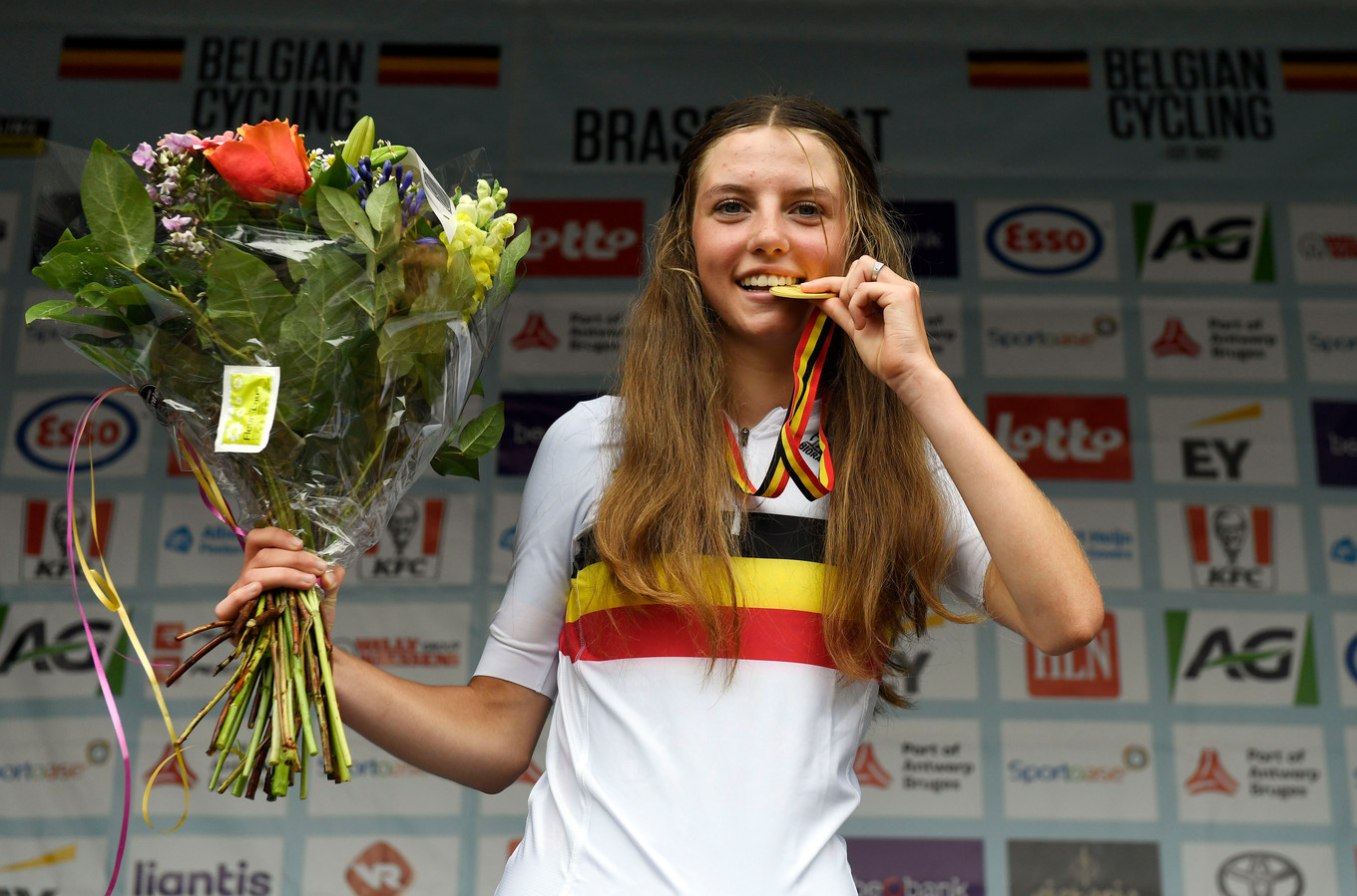 Jilke Michielsen sprint naar Belgische titel, ultieme uitval Michelle ...