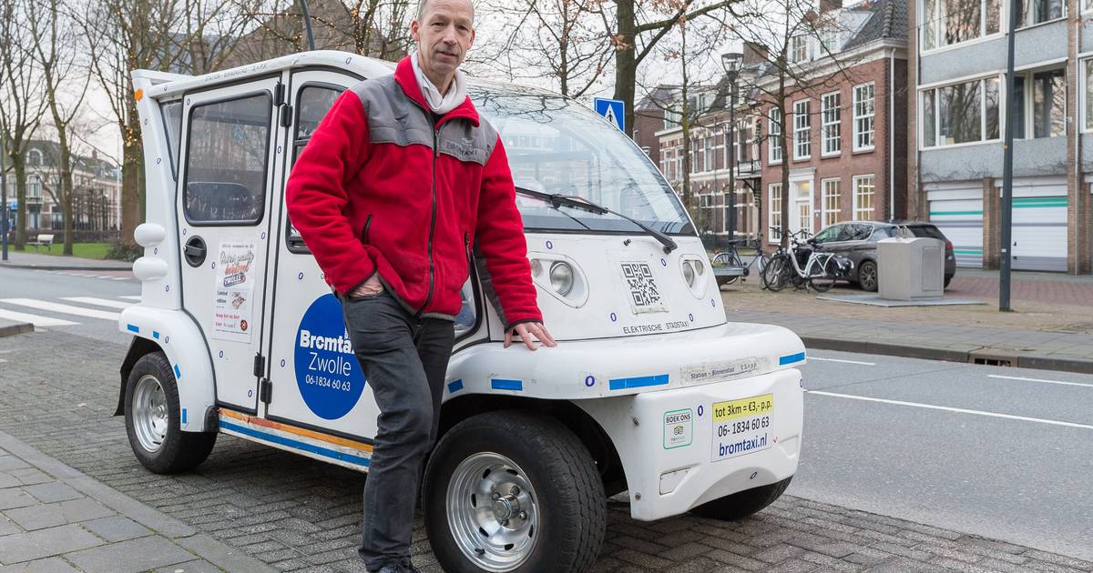 Alex Smit knokt voor voortbestaan bromtaxi in Zwolle | Zwolle ...