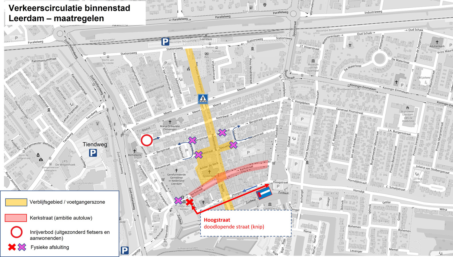 De binnenstad van Leerdam heeft een nieuw verkeersplan, en dít zijn de ...