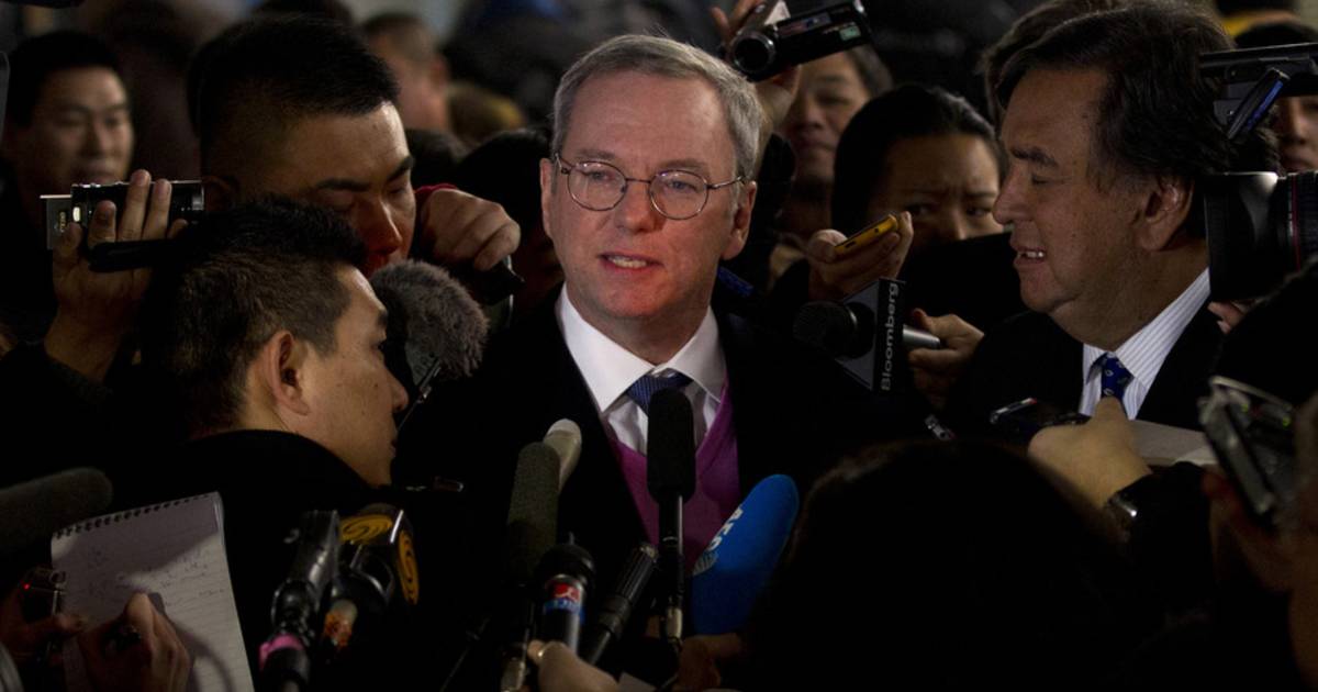 Google-topman haalt in nieuw boek uit naar China | TV & Radio | AD.nl