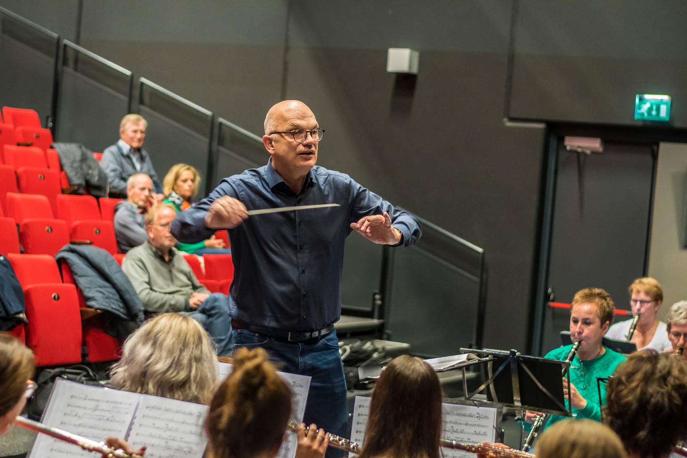 Orkest Haaksbergse Harmonie op scherp onder leiding van Jacob de Haan ...