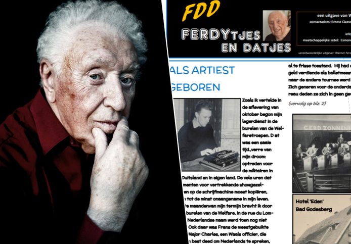 Will Ferdy schreef maandelijks een nieuwsbrief, al werd zijn laatste ...