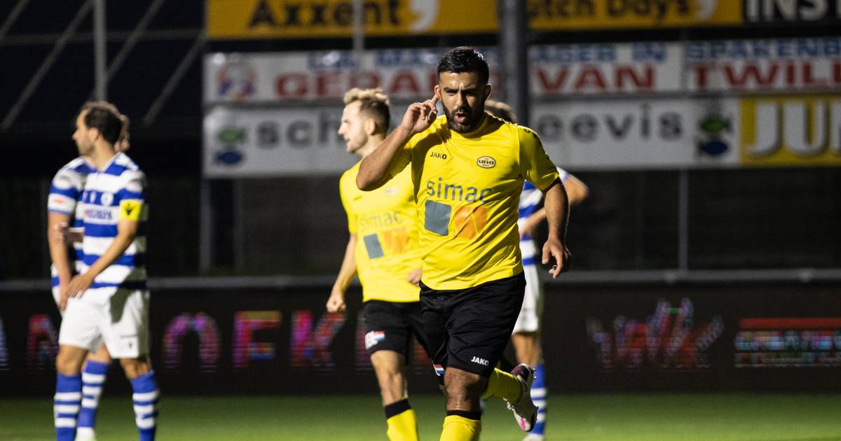 Serhat Koç helpt UNA met zijn tiende goal aan zege bij EVV Echt ...