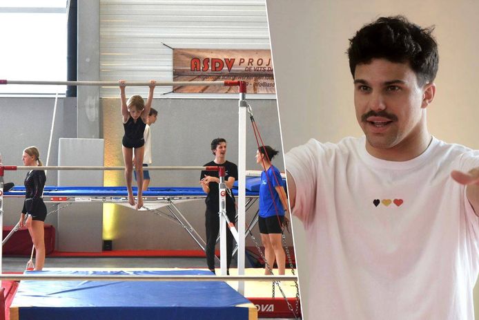 Average Rob komt nieuwe gymhal mee ‘inturnen’: “Ik herinner me dat het ...