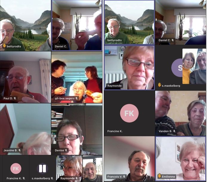 OKRA Borchtlombeek verzamelt online om samen ‘sjoekes’ te eten ...