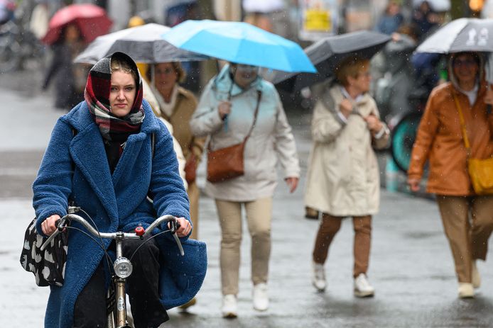 WEERBERICHT. Regenachtige dag met afwisselend zonnige perioden ...