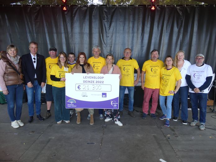 Levensloop Deinze brengt 21.300 euro op voor Stichting tegen Kanker ...