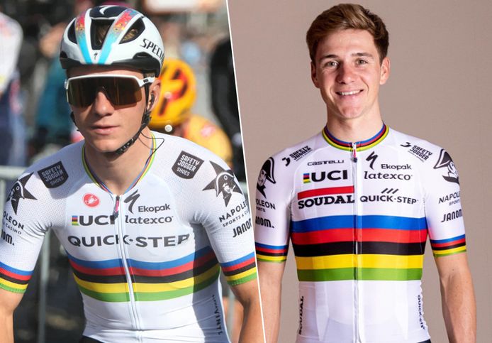 De nieuwe regenboogtrui van Remco Evenepoel zorgt voor reuring: wat is ...