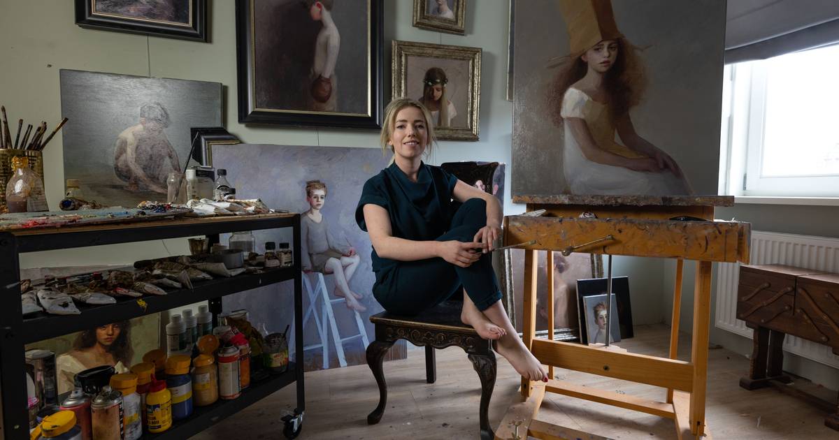 Sterren op het Doek: Anne-Rixt (33) uit Kampen portretteert Dieuwertje ...