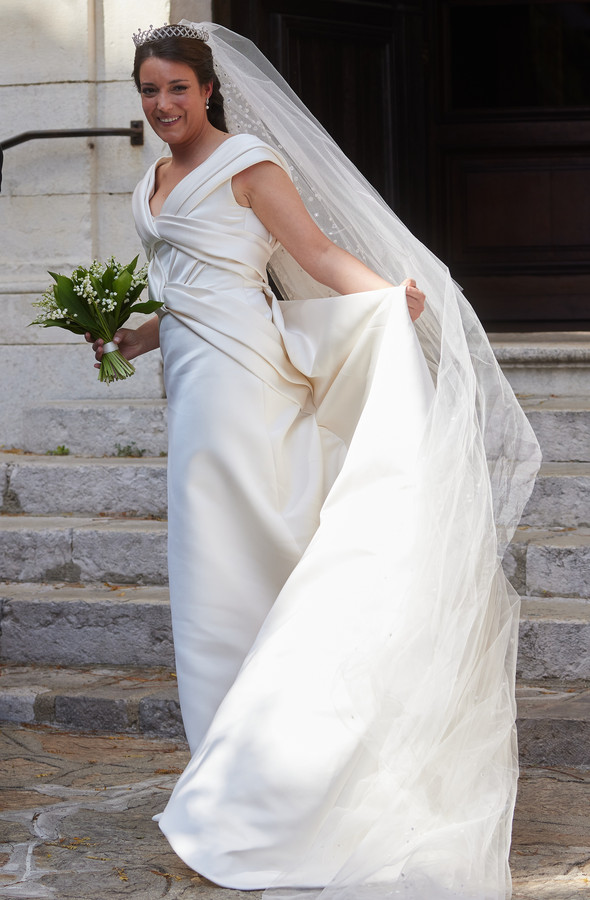 Eerlijk is eerlijk: de trouwjurk van prinses Alexandra is wel een keer ...