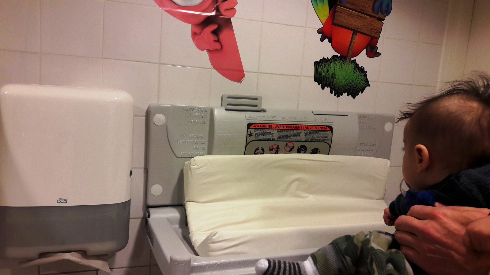 Waar kan een vader zijn baby verschonen in Den Bosch? Proef op de som ...