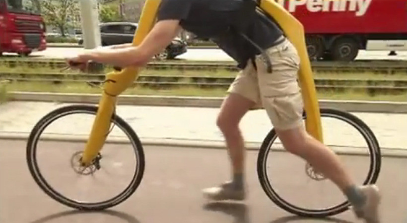 Le Fliz Bike, le vélo suspendu | Foto | 7sur7.be