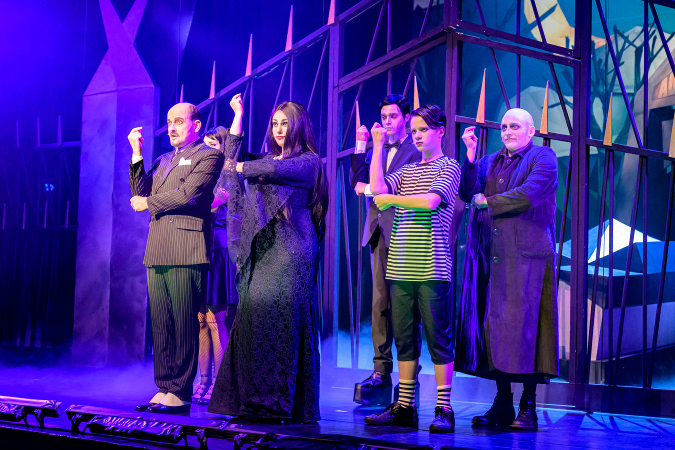 ‘The Addams Family’ in Bergen op Zoom is een bijna perfecte voorstelling | Foto | ed.nl
