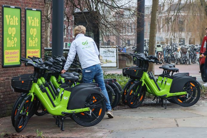 Fietsje nodig? In Gouda zie je binnenkort tientallen (elektrische) deelfietsen van Bolt en Go ...