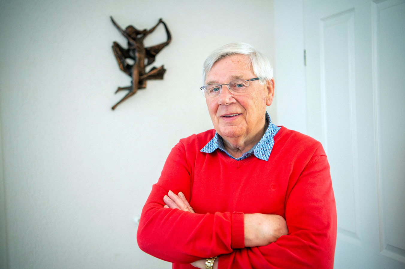 Herman kreeg vlak voor ongeluk van zijn broer een gipsen danseres van ...