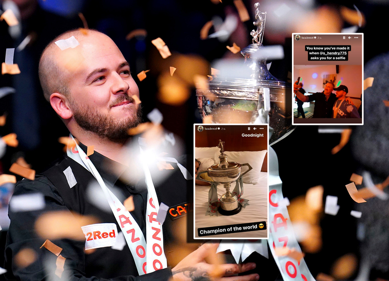 Belgisch sprookje: emotionele Luca Brecel schrijft snookergeschiedenis ...