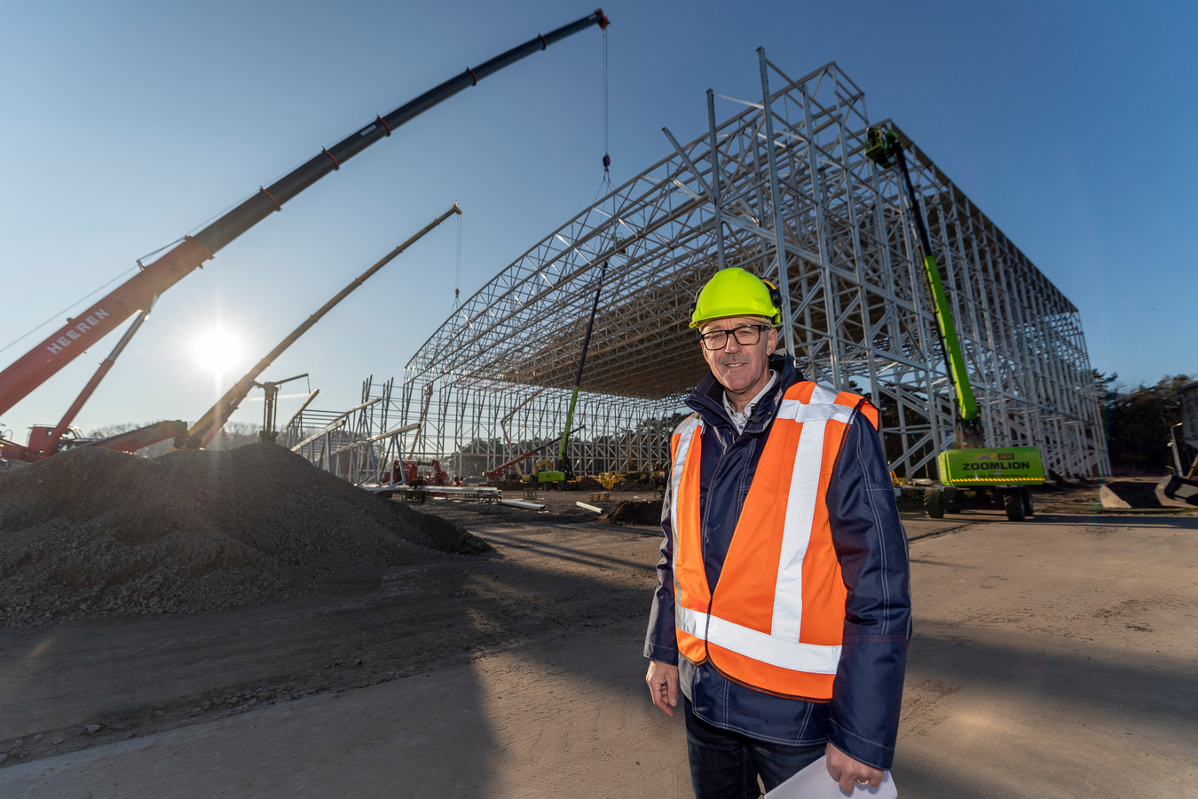 Bouw megahangar ambitieus Fokker vordert: ‘In maart vip-vliegtuig erin ...