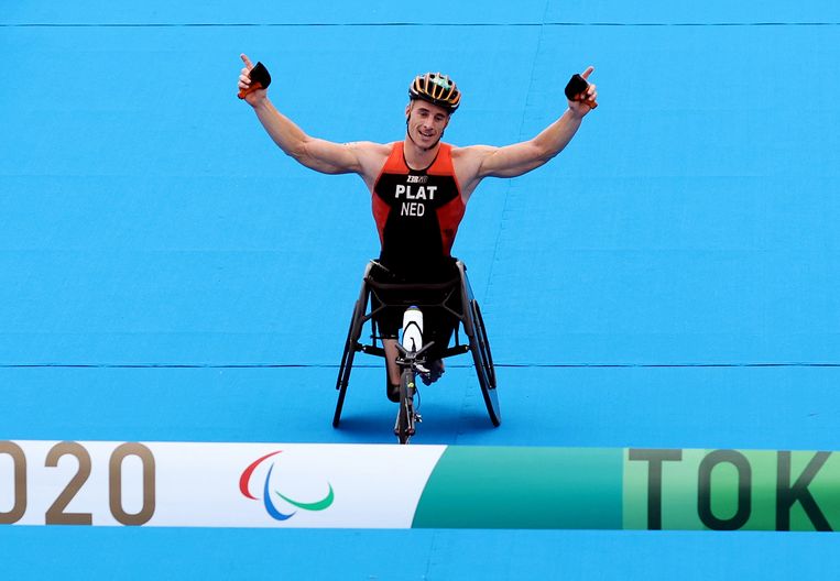 Als wheeler op de marathon weet Jetze Plat weer hoe irritant verliezen ...