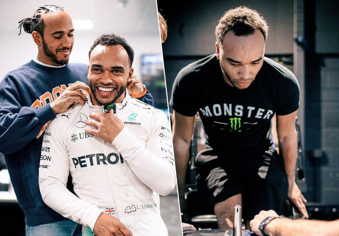 Lewis Hamilton realiseert droom van zijn broer met beperking met dag in ...