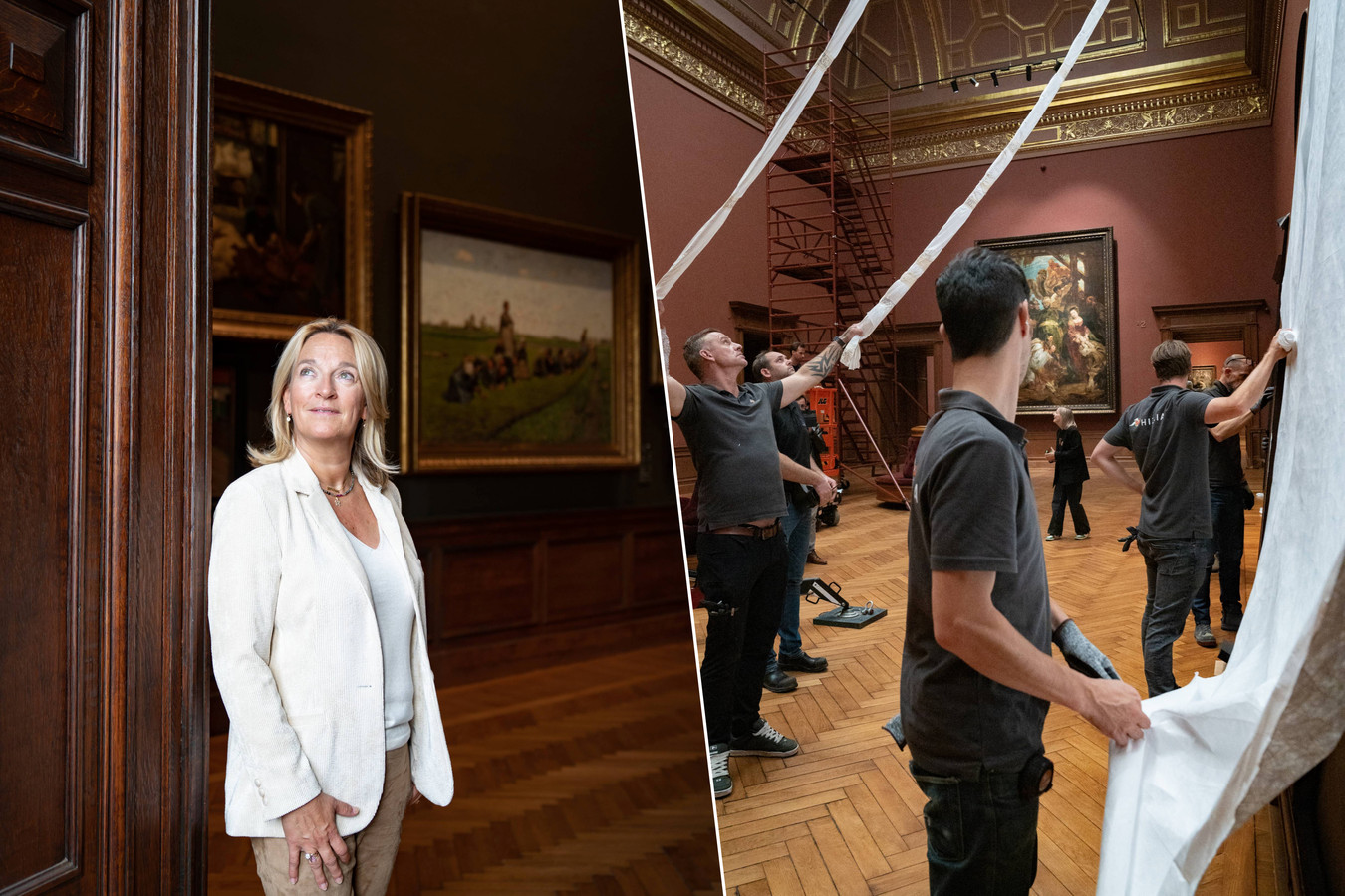 “Het kriebelt al om de dikke laag vernis er met wattenstaafjes af te ...