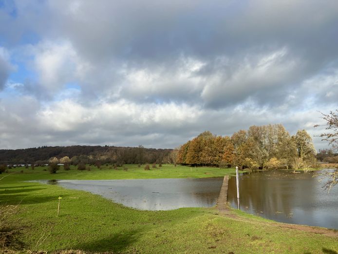 Natuurgebieden bij Rhenen tijdelijk gesloten vanwege het hoge water ...