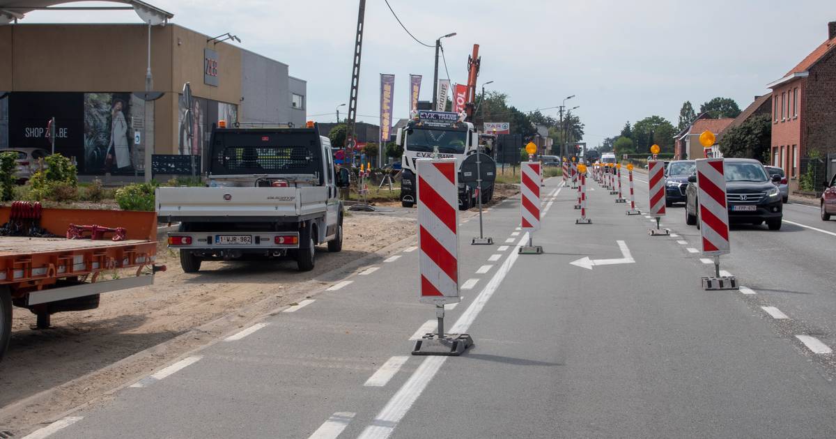 Extra rijstrook aan Frunpark moet ongevallen vermijden en maakt links ...