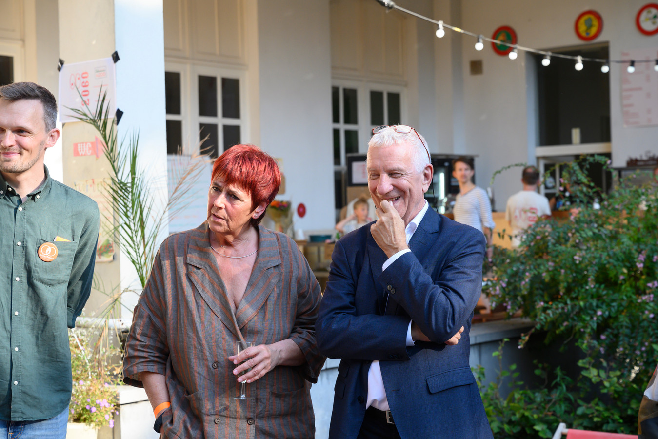 Minister Annelies Verlinden (cd&v) bedankt oprichters van buddy-systeem ...