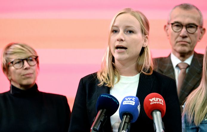 Melissa Depraetere nommée présidente par intérim de Vooruit après la ...