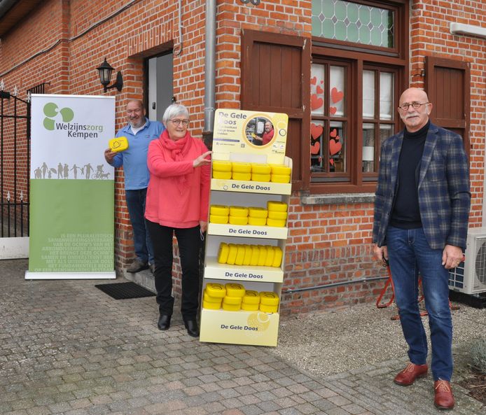 Gele doos in ijskast geeft hulpdiensten alle nodige informatie ...