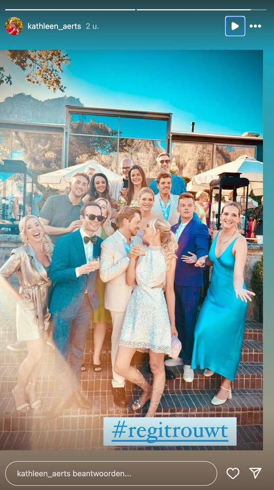 Volg LIVE het huwelijk van Regi en Kristel