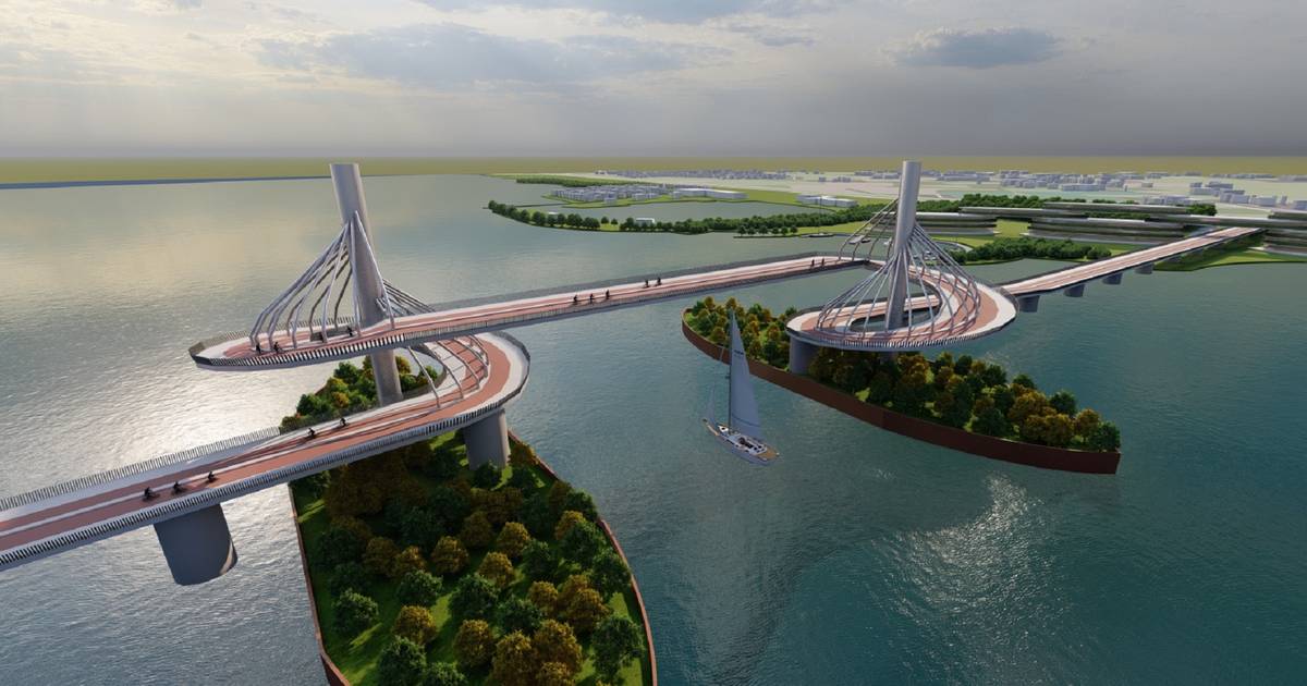 Met de fiets over dit meer? Er wordt serieus werk gemaakt van ...