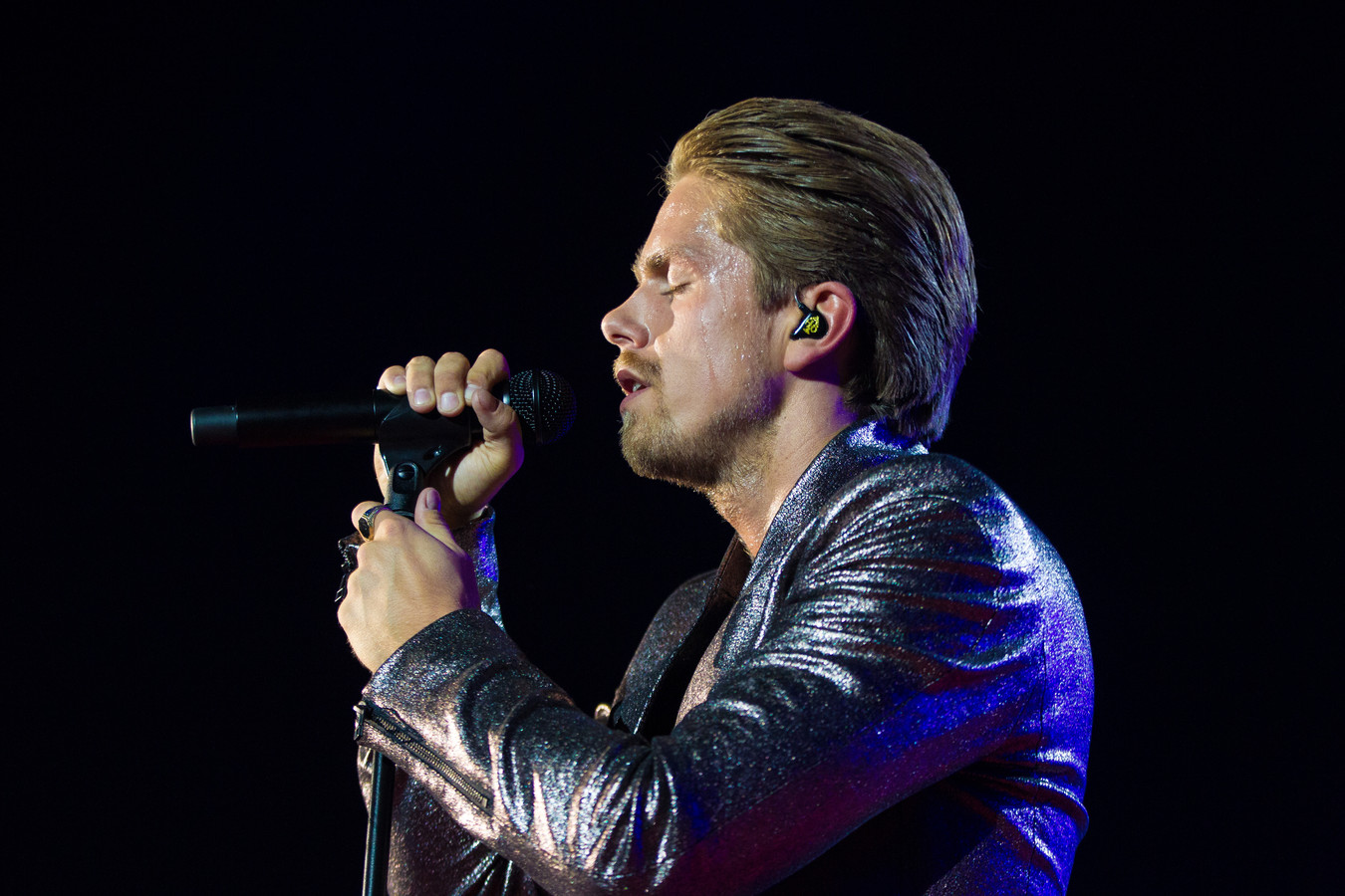 André Hazes slaapt in Glazen Huis | Foto | AD.nl