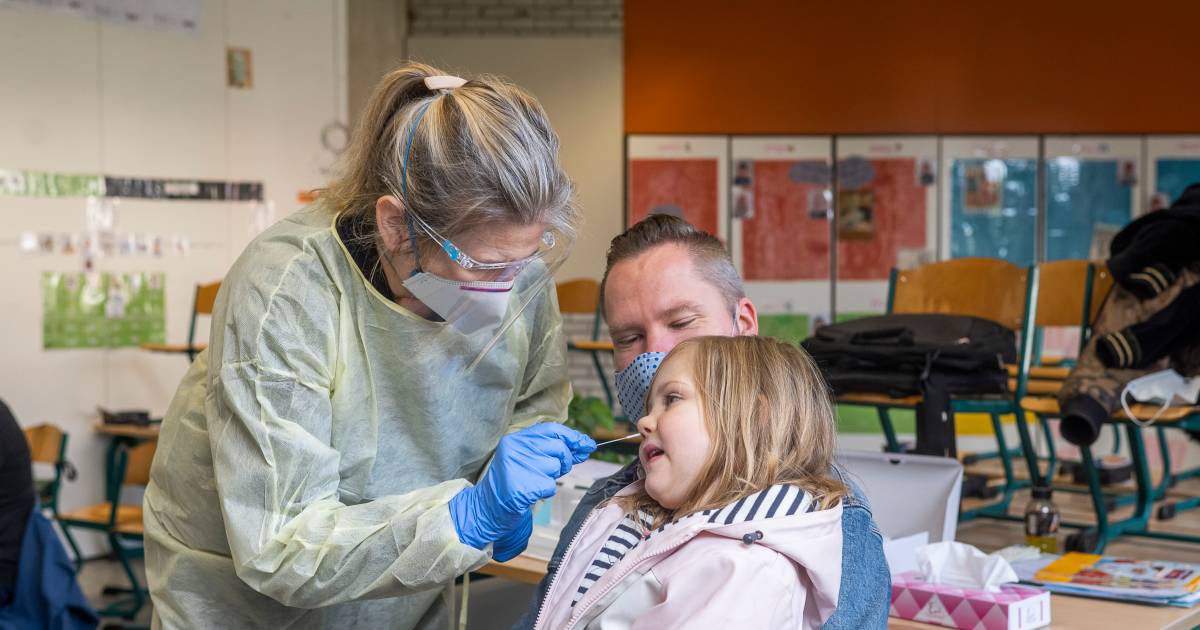 85 leerlingen en leerkrachten De Boomgaard tweede keer getest: “Moet ...
