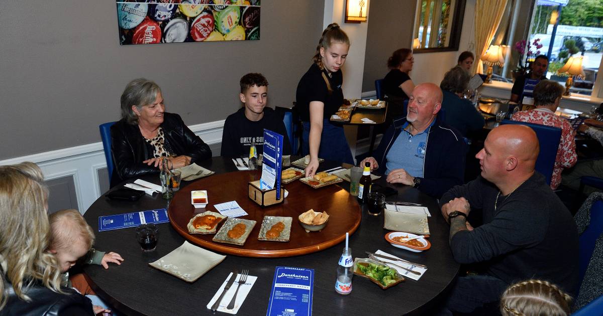 Onbeperkt happen van een tijdloze Chinese bingokaart bij restaurant ...