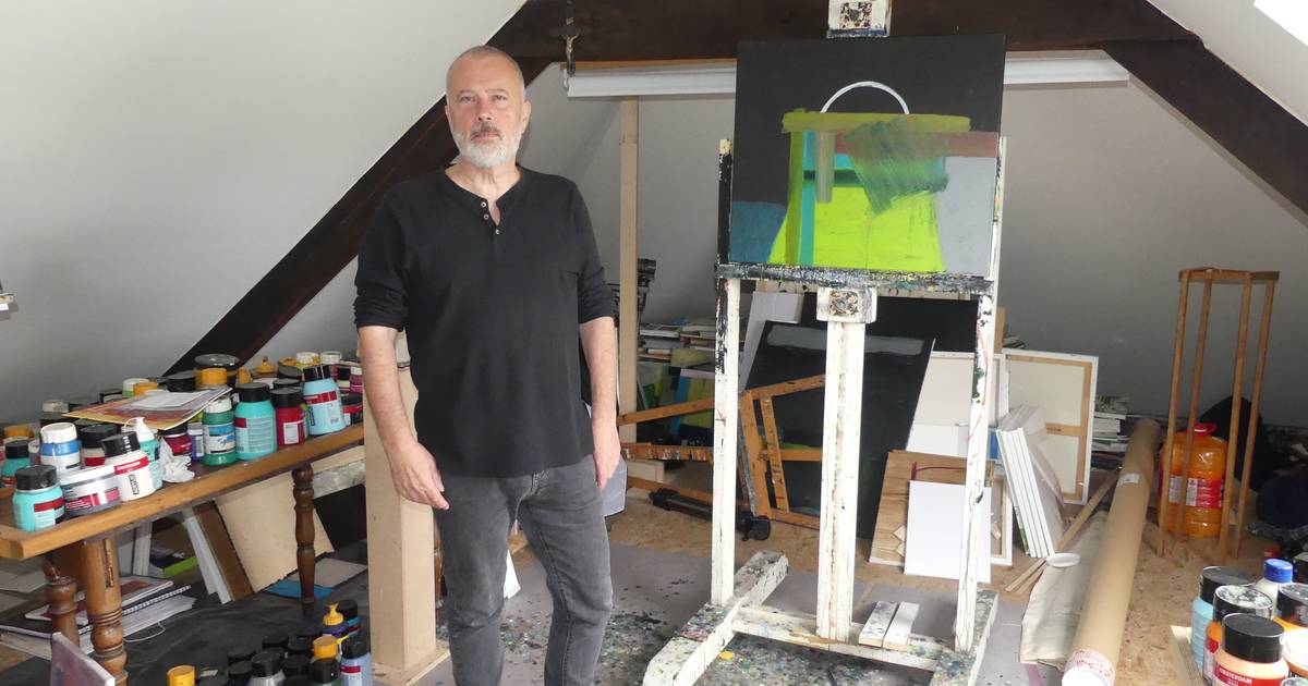 Dirk Castelein (62) toont kunstwerken in eerste grote expo: “Mijn enige ...