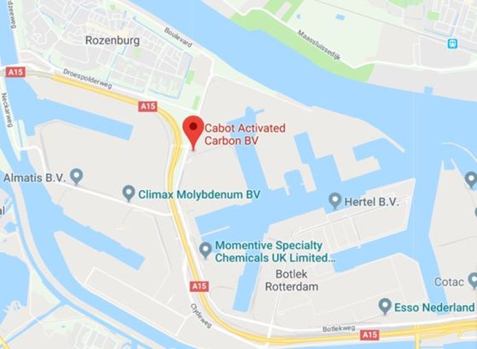 Brand bij chemiebedrijf Cabot in de Botlek | Rotterdam | AD.nl